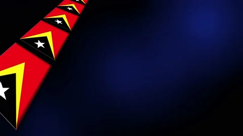 Timor Leste Flag Animated Background 3d ... | Stock Video | Pond5