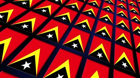 Timor Leste Flag Animated Background 3d ... | Stock Video | Pond5