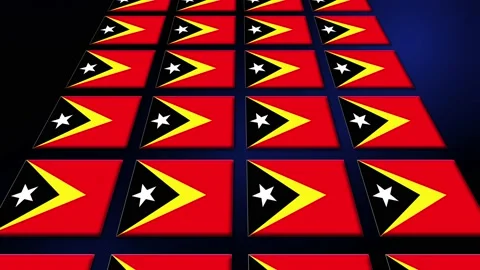 Timor Leste Flag Animated Background 3d ... | Stock Video | Pond5