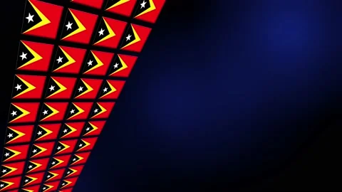 Timor Leste Flag Animated Background 3d ... | Stock Video | Pond5