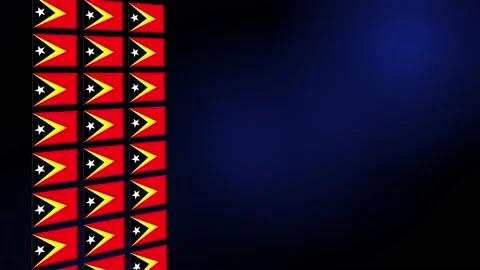 Timor Leste Flag Animated Background 3d ... | Stock Video | Pond5