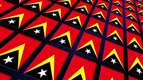 Timor Leste Flag Animated Background 3d ... | Stock Video | Pond5