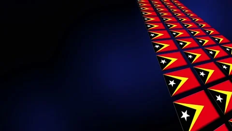 Timor Leste Flag Animated Background 3d ... | Stock Video | Pond5