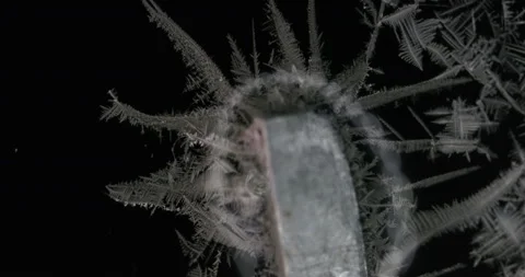 Tin metal element forming process under ... | Stock Video | Pond5