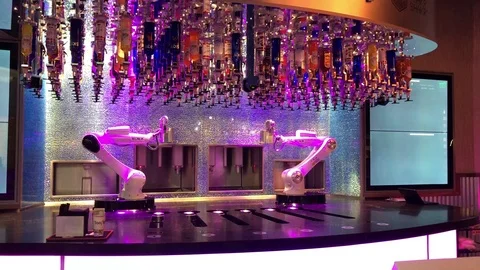 Robot Bartender Stock Videos – Royalty-Free HD & 4K Videos