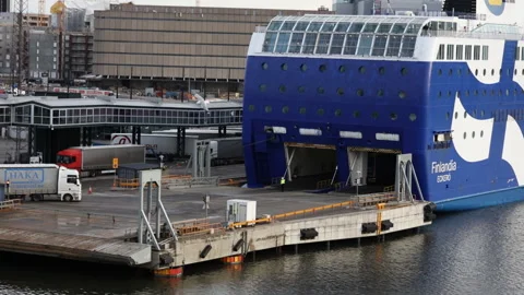 Ferry Loading Stock Footage ~ Royalty Free Stock Videos | Pond5