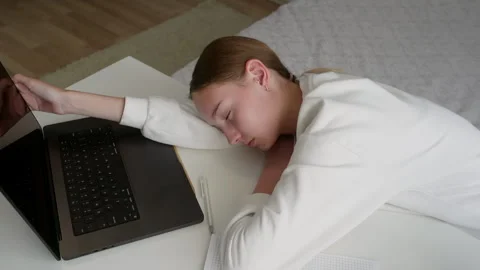 Sleeping Female Teenagers Stock Footage ~ Royalty Free Stock Videos | Pond5