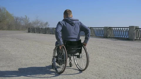 Chair The Wheel Users Stock Video Footage | Royalty Free Chair The ...