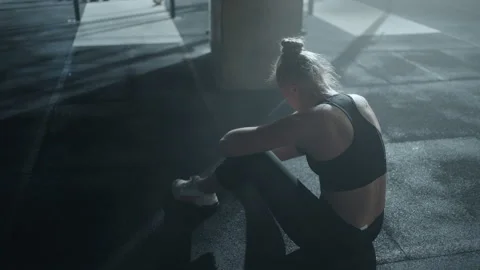 Runner Crying Stock Footage ~ Royalty Free Stock Videos | Pond5