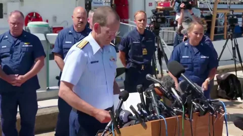 Titanic sub suffered 'catastrophic implo... | Stock Video | Pond5