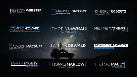 Title Lower Thirds ~ After Effects Template #204812649