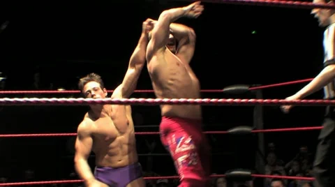 TNA Wrestling's Doug Williams - Uppercut... | Stock Video | Pond5