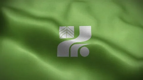 Tochigi Prefecture Japan Flag Loop Backg... | Stock Video | Pond5