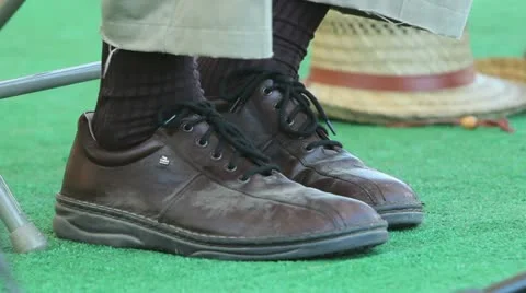 Toe Tapping Stock Footage ~ Royalty Free Stock Videos | Pond5