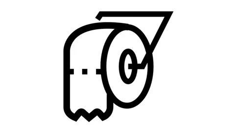 Toilet Paper Animation Stock Footage ~ Royalty Free Stock Videos | Pond5