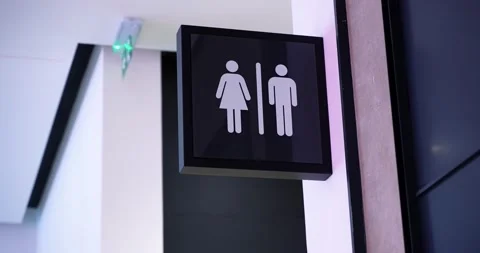 Toilet Door Film Stock Videos – Royalty-Free HD & 4K Videos | Pond5