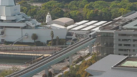 Tokyo Bay Area Observation deck view 202... | Stock Video | Pond5
