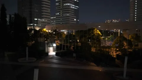 Tokyo big sight Night View 2022 June | Stock Video | Pond5