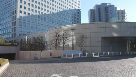 Tokyo IBM Hakozaki Building | Stock Video | Pond5