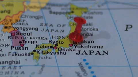 Tokyo Map Stock Footage ~ Royalty Free Stock Videos | Pond5