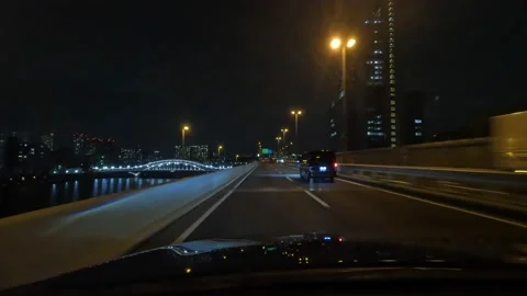 Tokyo Metropolitan Expressway Car drivin... | Stock Video | Pond5