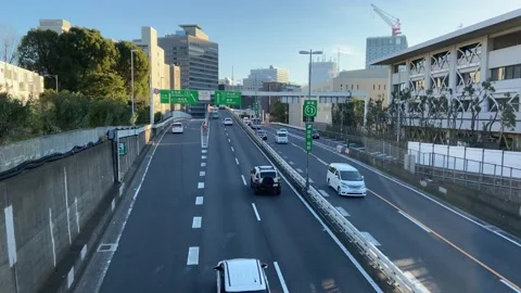 Tokyo Metropolitan Expressway Loop Line | Stock Video | Pond5