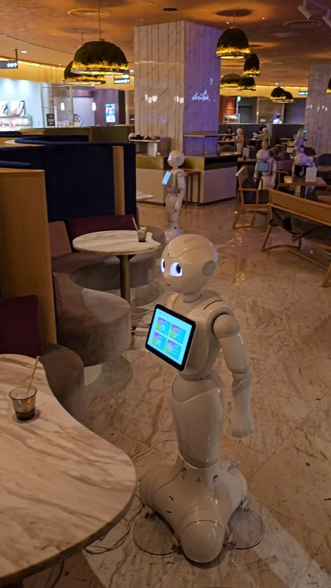 Tokyo - Shibuya Pepper's Robot Restauran... | Stock Video | Pond5