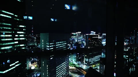 Tokyo Night View Stock Footage ~ Royalty Free Stock Videos | Pond5