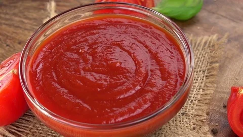 Tomato Ketchup seamless loopable; 4K UHD... | Stock Video | Pond5
