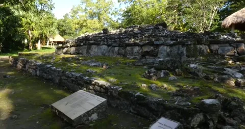 The Tomb Altar Platform at San Gervasio,... | Stock Video | Pond5