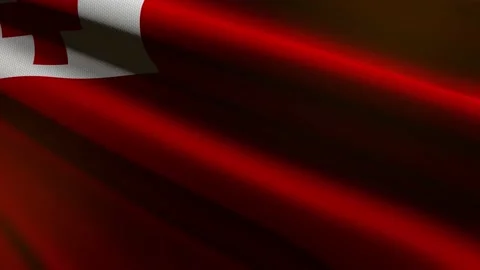 Tonga flag - loop animation | Stock Video | Pond5