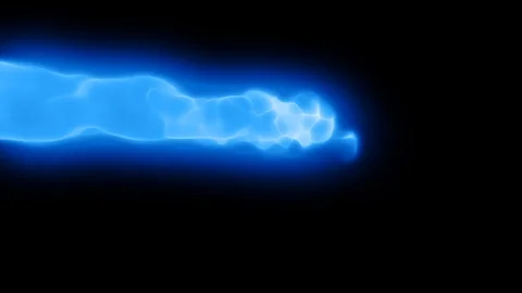 Tongue of Plasma Back Green Screen | Stock Video | Pond5