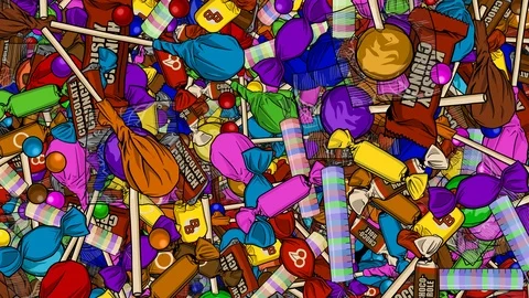 Candy Rain Stock Video Footage | Royalty Free Candy Rain Videos | Pond5