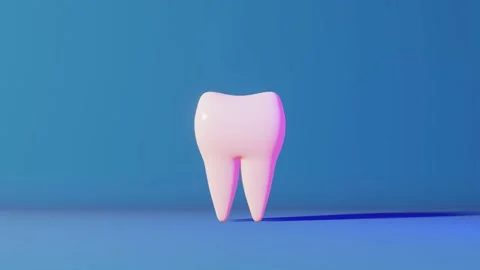 Toothache 3D loop animation neon light b... | Stock Video | Pond5