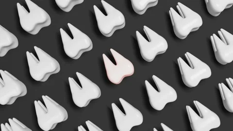 Toothache 3D loop animation White health... | Stock Video | Pond5