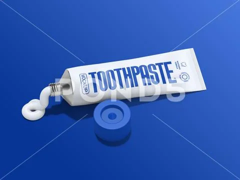 Toothpaste Packaging Mockup ~ PSD Template #302536250