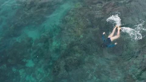 Girl Snorkeling Stock Videos – Royalty-Free HD & 4K Videos