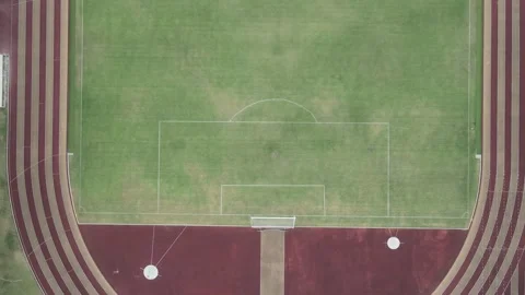 Track and Field Top View Stock Video Footage | Royalty Free Track and ...