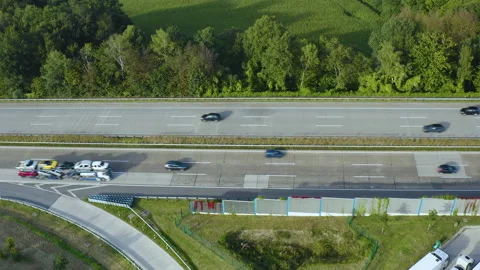 Aerial Autobahn Stock Videos – Royalty-Free HD & 4K Videos | Pond5