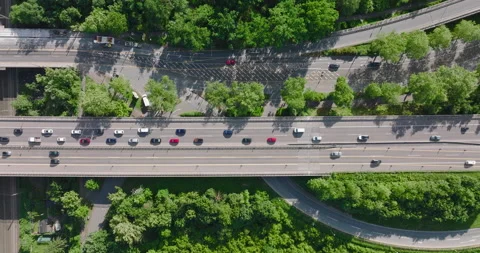 Aerial Autobahn Stock Videos – Royalty-Free HD & 4K Videos | Pond5