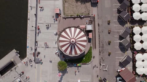 Carousel Top View Stock Video Footage | Royalty Free Carousel Top View ...