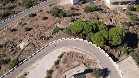 Top down reveal shot of Madonna statue a... | Stock Video | Pond5