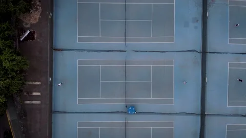 Top down view and reveal of Mexico City | Stock Video | Pond5