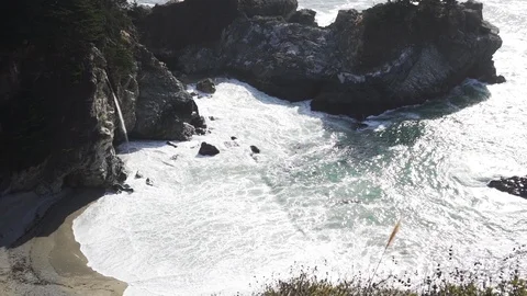 Top Down View on Inaccessible Hidden San... | Stock Video | Pond5
