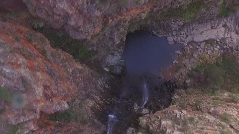 Top down view of the South Australian wa... | Stock Video | Pond5