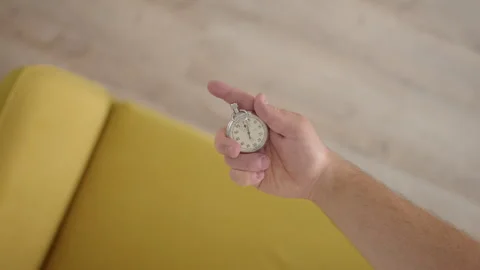 Top down view, unrecognizable man his ha... | Stock Video | Pond5