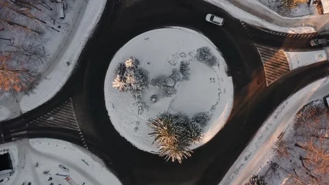 Roadway Roundabout Stock Videos – Royalty-Free HD & 4K Videos