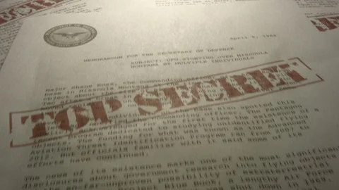 Top Secret Stock Footage ~ Royalty Free Stock Videos | Pond5