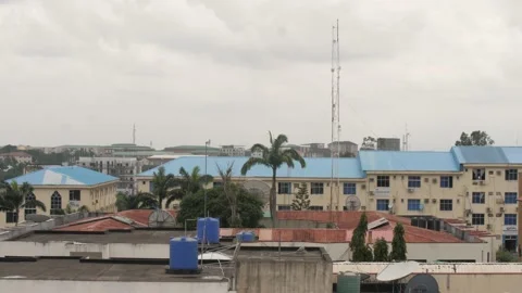 Top view aerial photo of fct Abuja with ... | Stock Video | Pond5