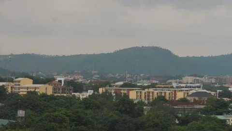 Top view aerial photo of fct Abuja with ... | Stock Video | Pond5